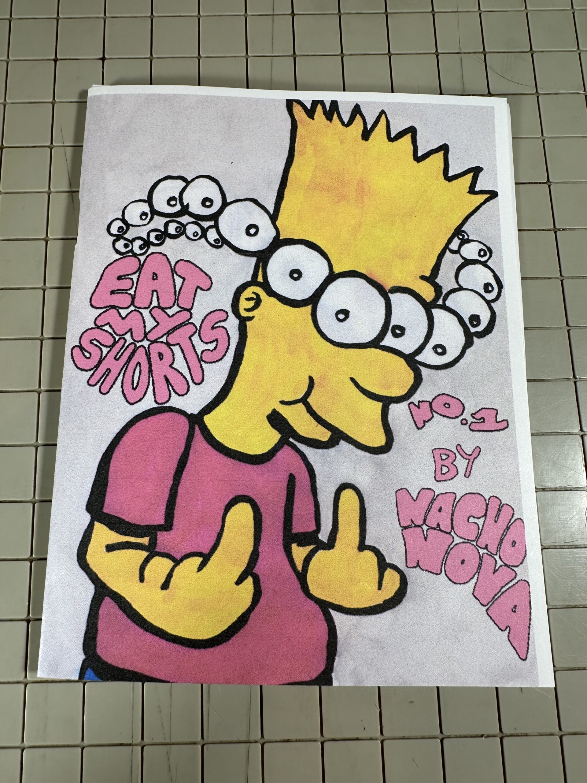Eat My Shorts #1: A Simpsons Zine - Grackle Studio